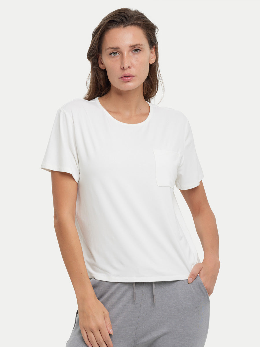 Short Sleeve Bamboo Relaxed Tee